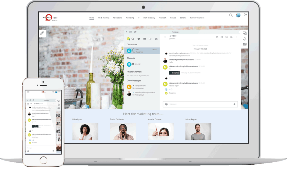 Intranet For Small Business | MyHub Intranet Software