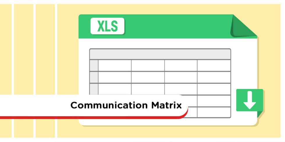 Communication Matrix Template & Guide