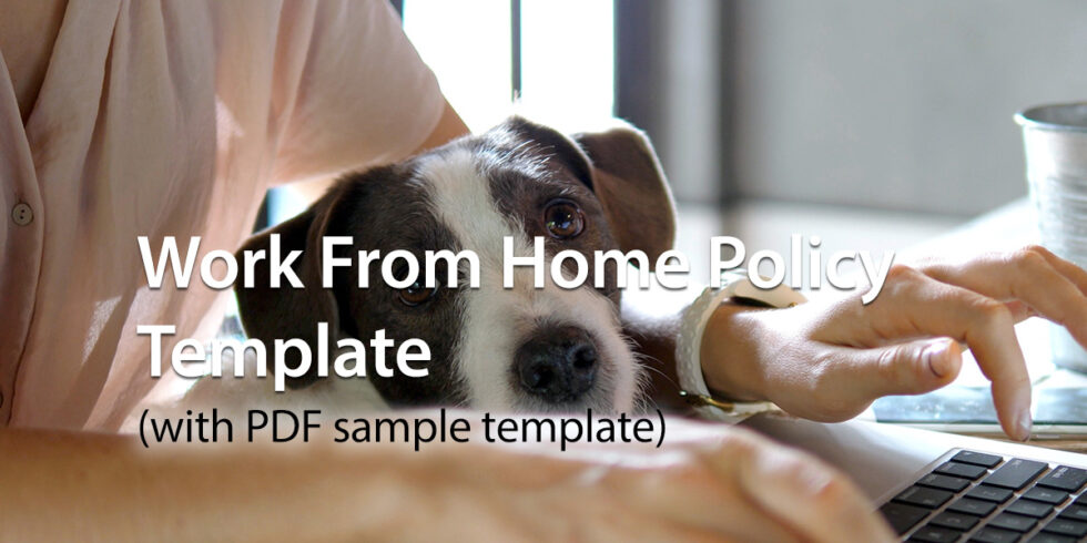 Work From Home Policy Template (with PDF sample template)