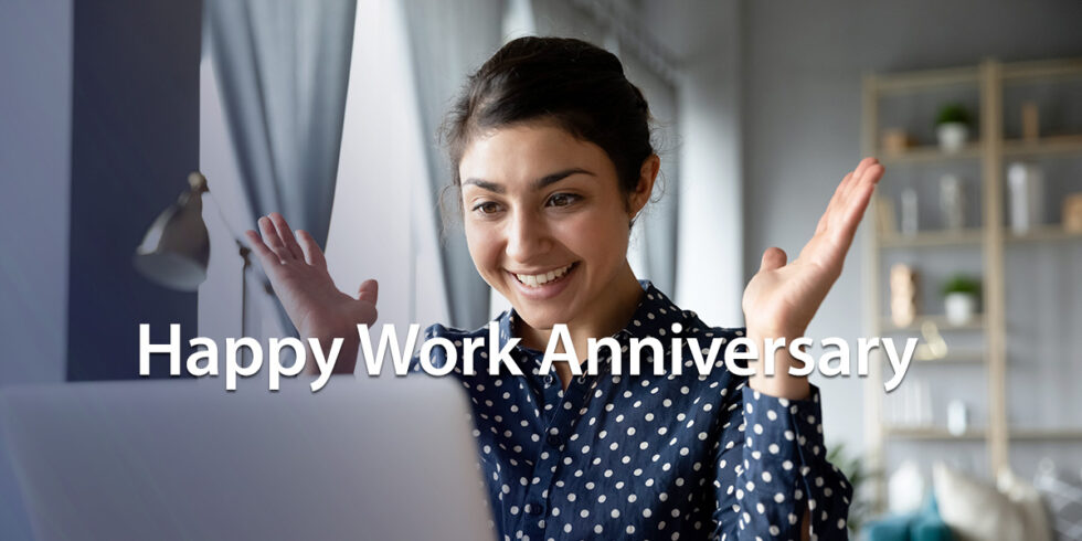 50 Happy Work Anniversary Wishes