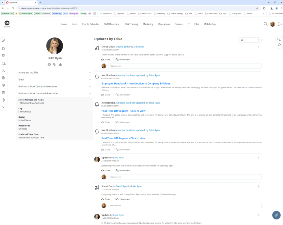 25 Intranet Examples To Help You Design Your Site